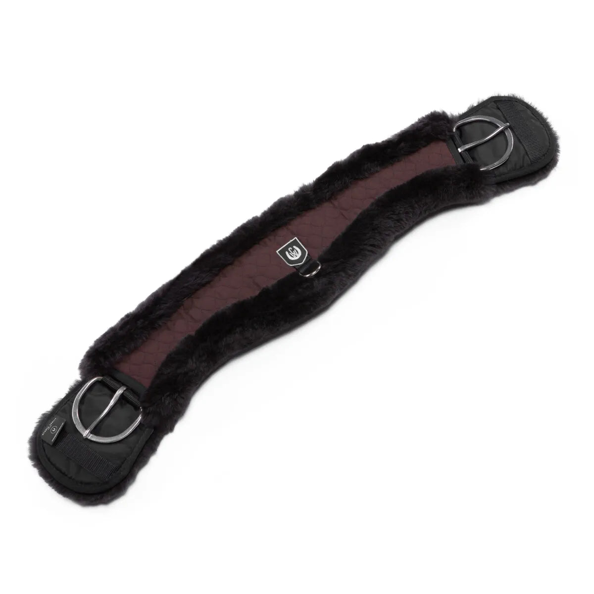 Moonshape Western girth /Cinch, anatomical, 65-90 cm, lambswool, Horse ...