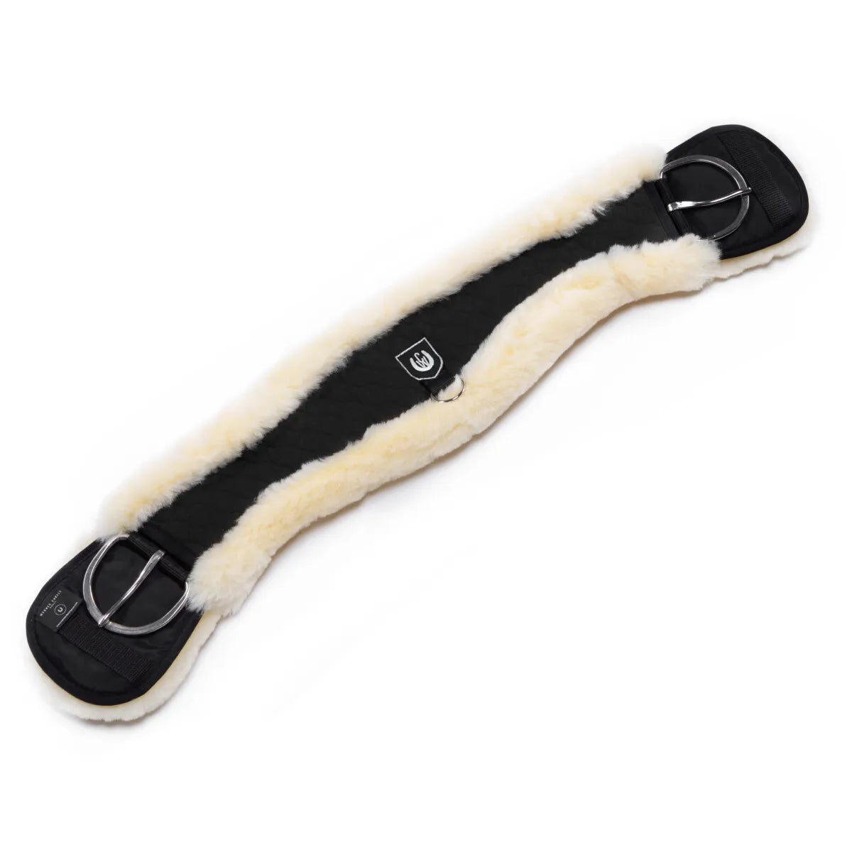 Moonshape Western girth /Cinch, anatomical, 65-90 cm, lambswool, Horse ...